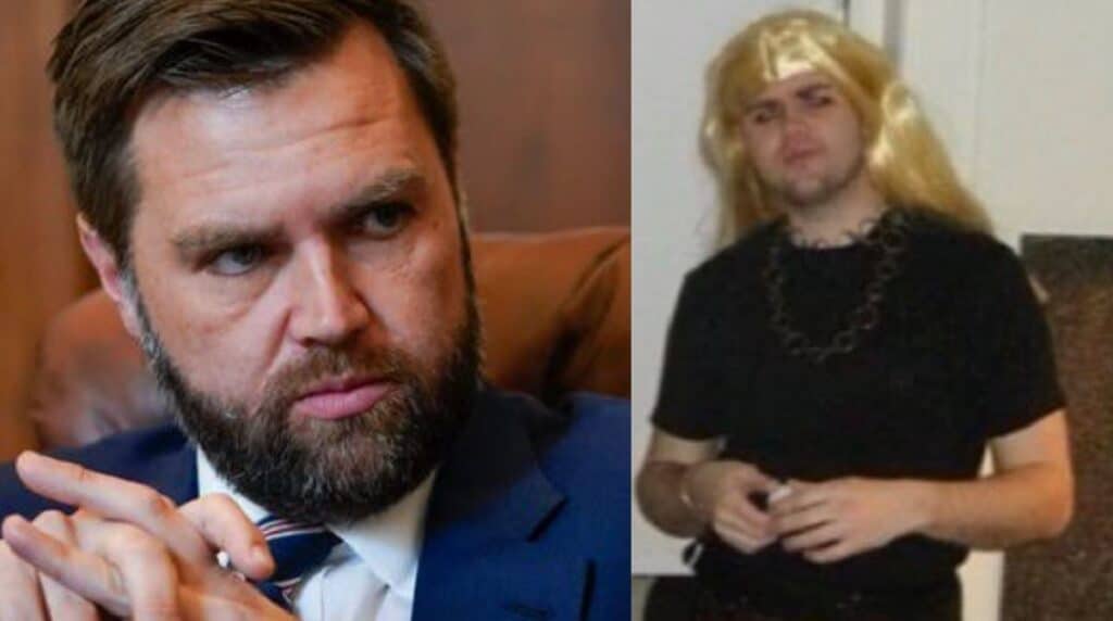 JD Vance In Drag Queen At Yale Law School? Viral Pics Got People ...